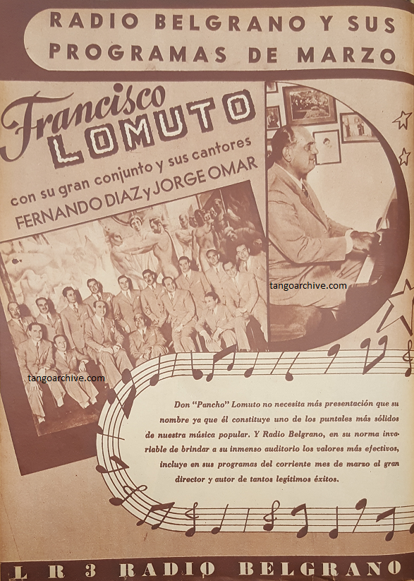 ”Lomuto needs no introduction” | Tango Archive