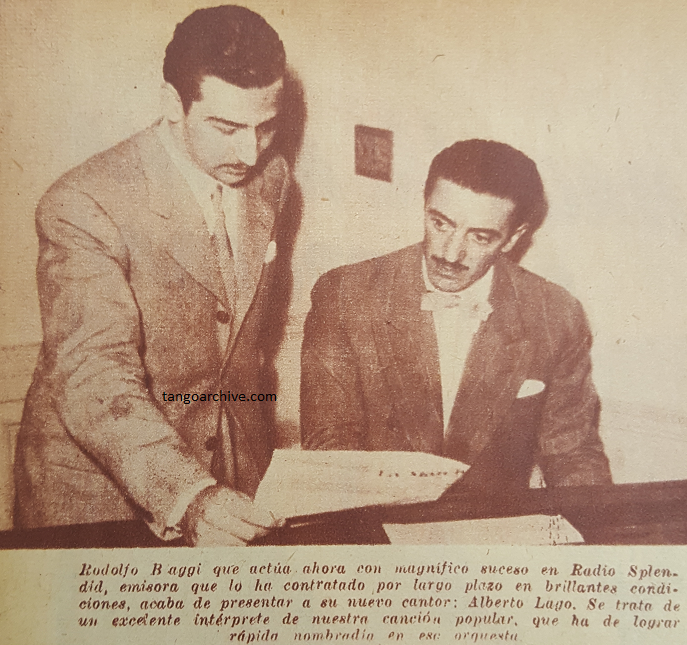 Biagi and Alberto Lago | Tango Archive